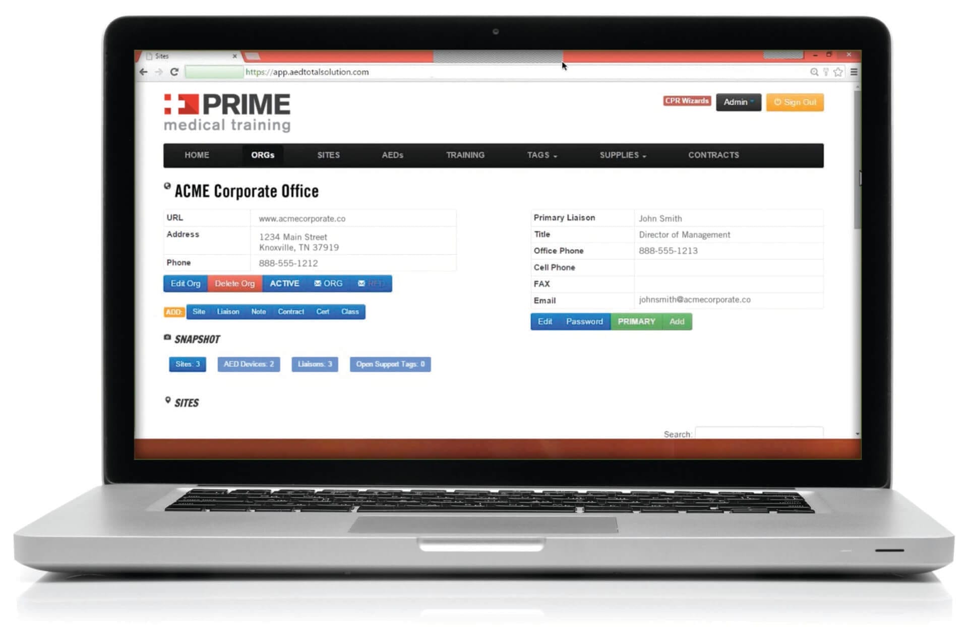 AED Program Management - Vitali